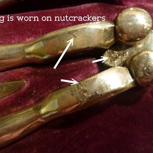 Victorian Walker & Hall Dessert Set, Nutcrackers, Grape Scissors ...