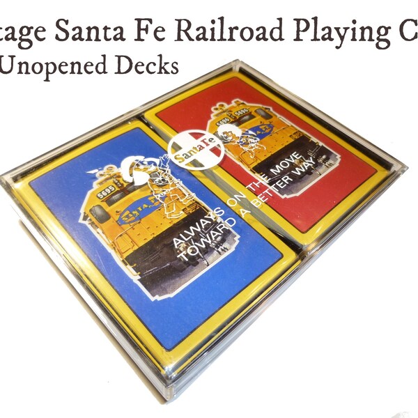 Santa Playing Card - Etsy