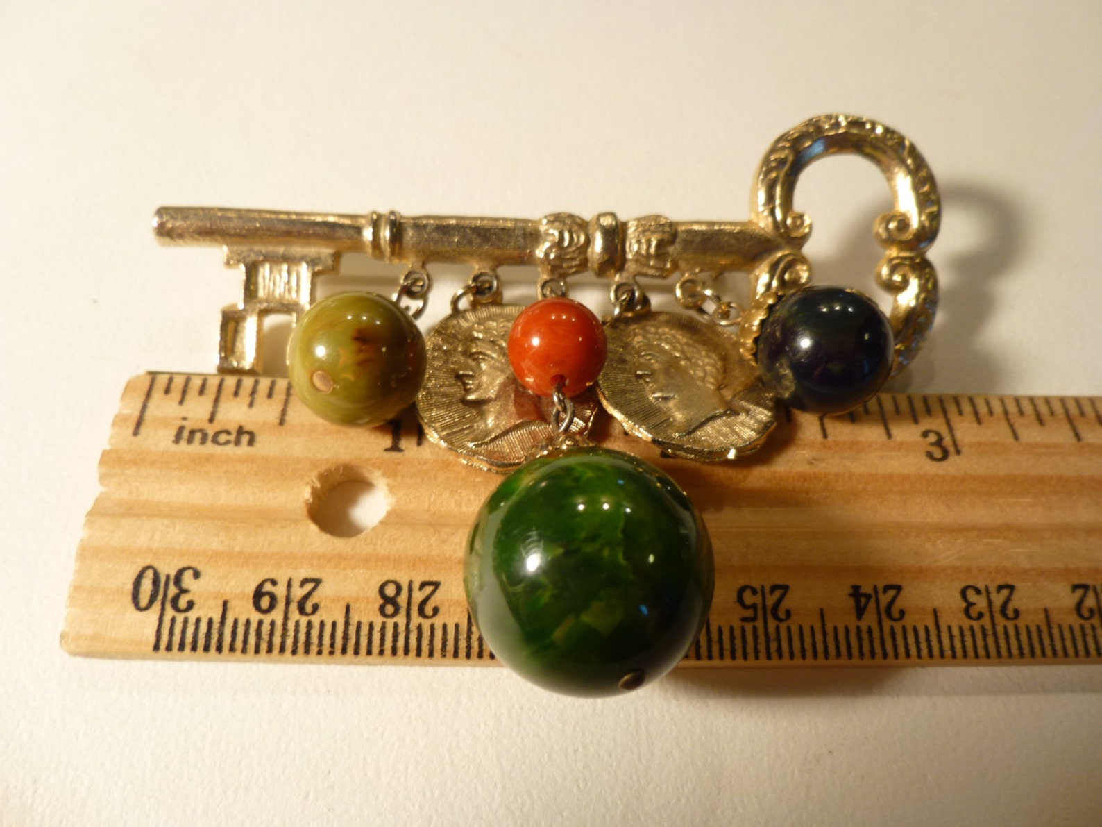 You Hold the Key to My Bakelite Heart. Vintage Dangle Bakelite - Etsy