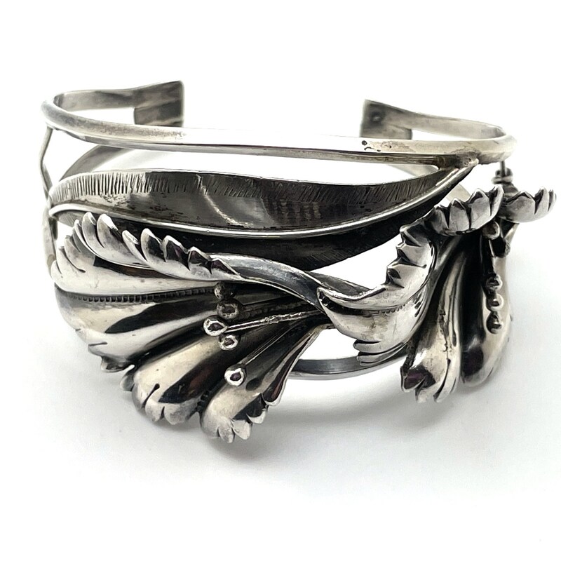 Vintage Silver Cuff - Etsy