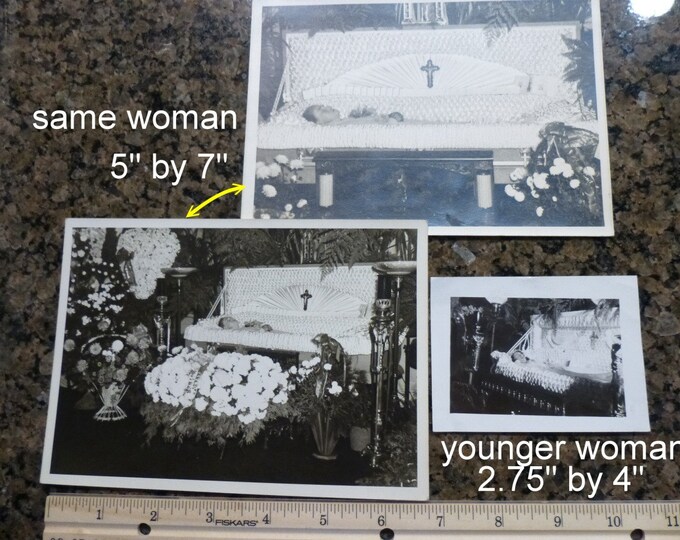 1930s Open Casket Funerals. Three Photos From an Old Chicago Photo ...