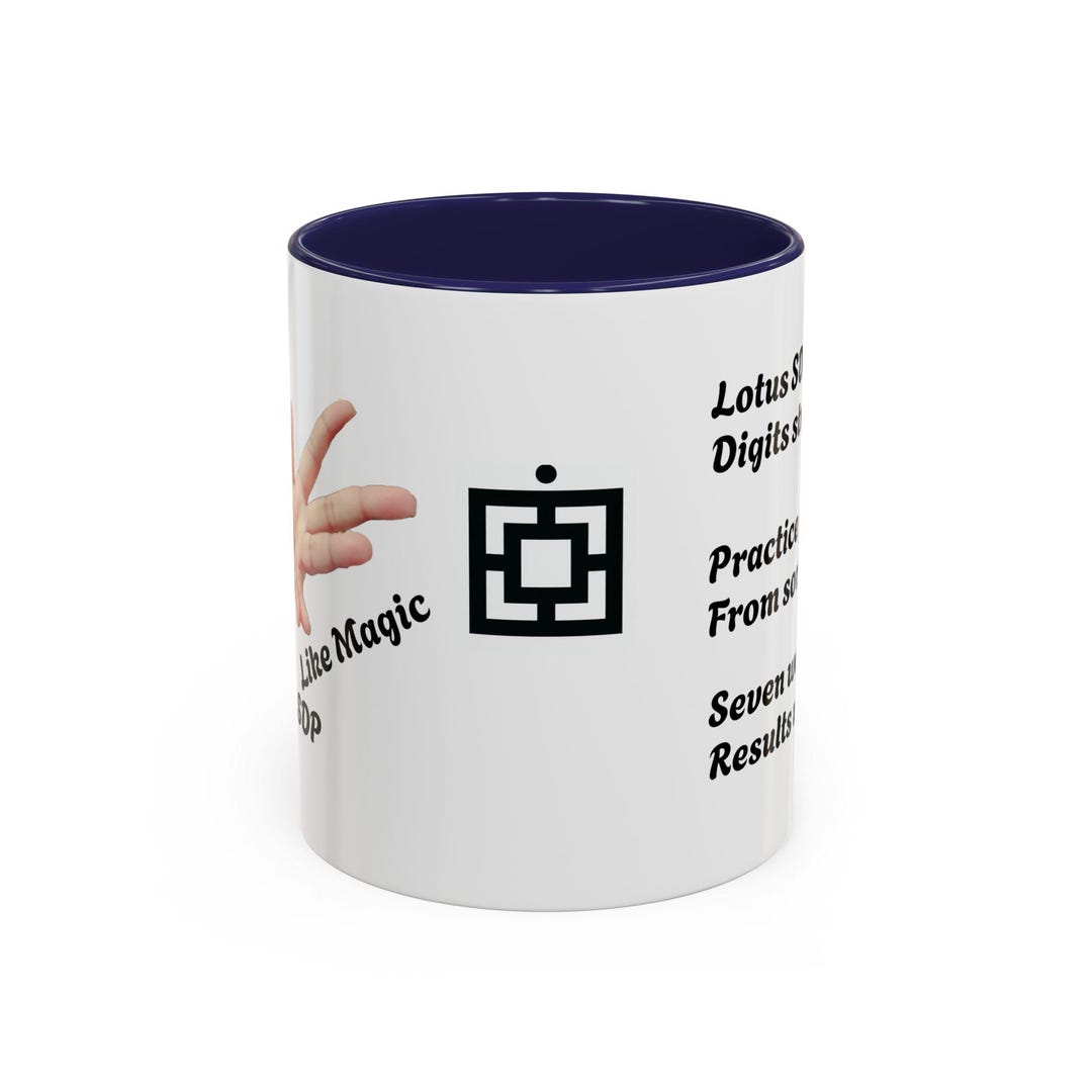 Lotus SDP Ceramic Mug: Practice Daily for Cheerfulness - the Perfect ...