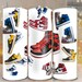 Nike Sneaker, Skinny Tumbler Wrap 20oz Sublimation Wrap | JPG Digital ...
