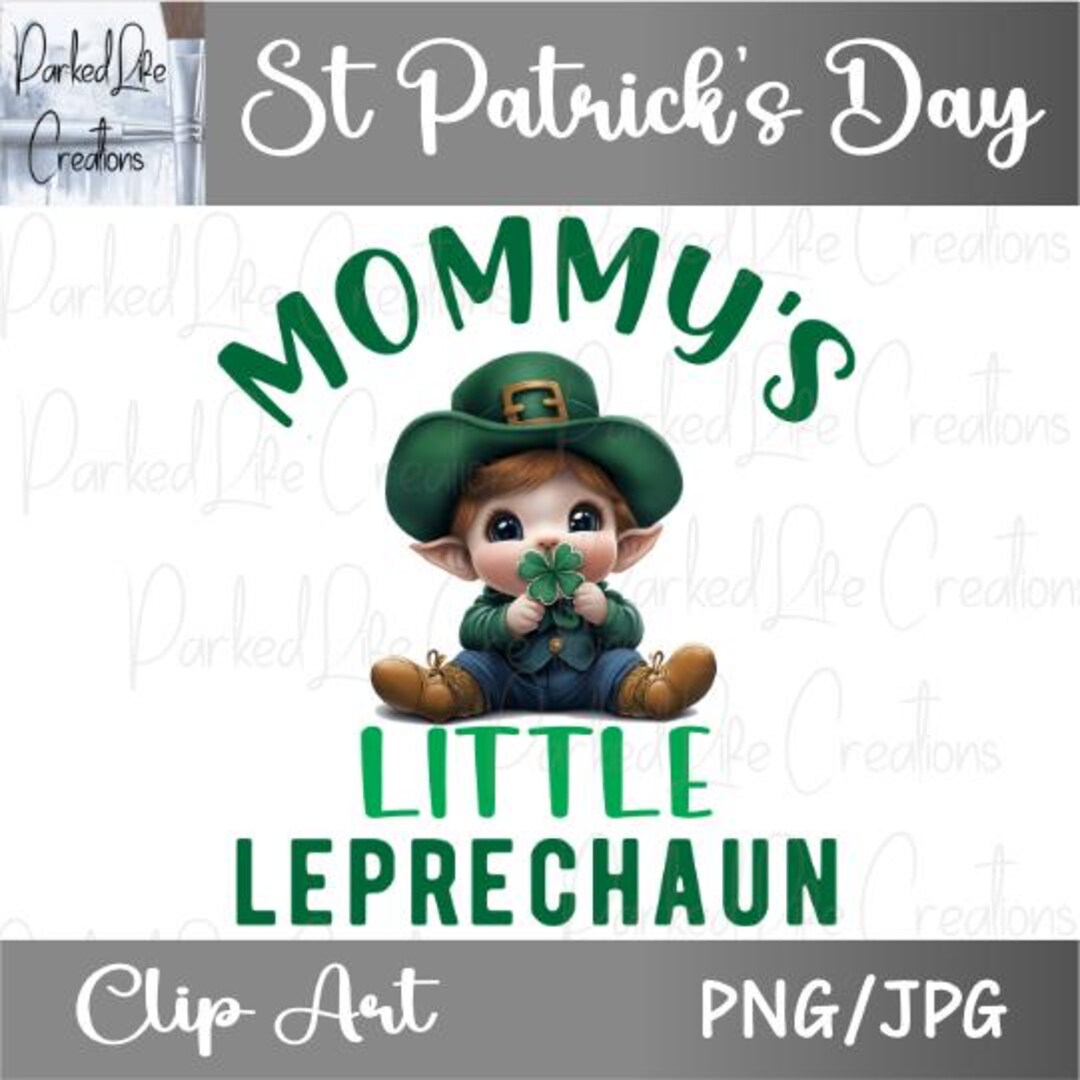 St Patrick’s Day Clipart, Cute Little Leprechaun Png, High Quality Jpg ...