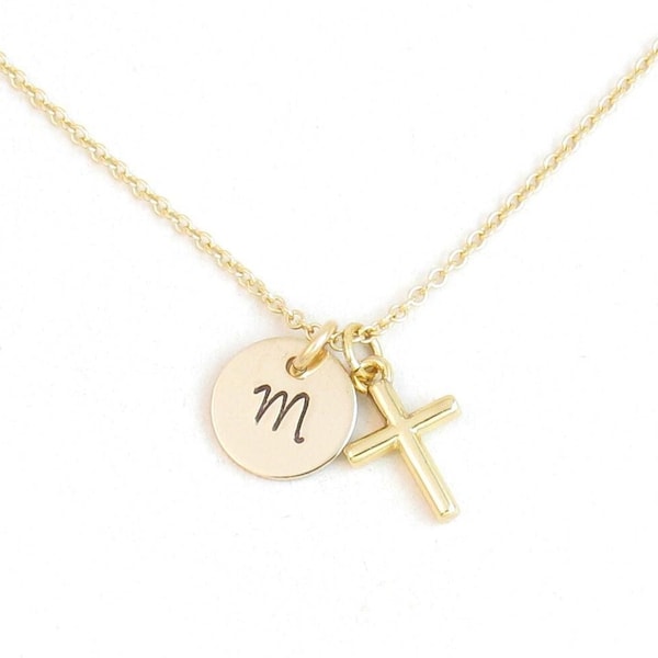 Cross Necklace for Girls - Etsy