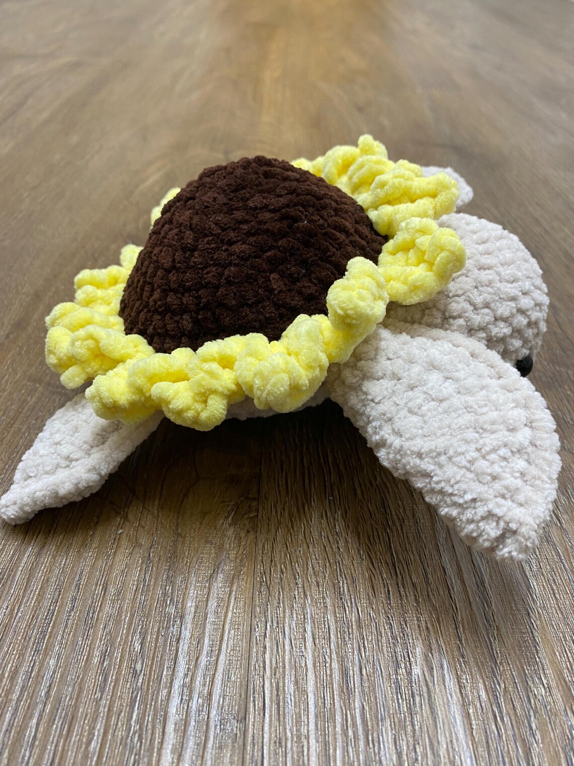 Tommy the Turtle With Sunflower Shell - Etsy