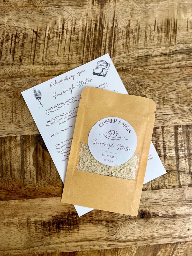Dehydrated Sourdough Starter - Etsy