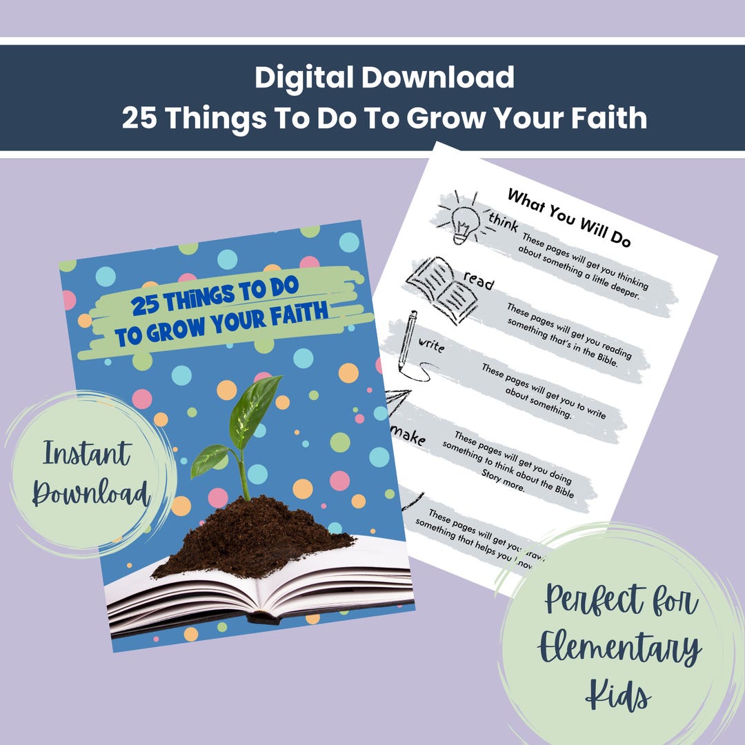 Sunday School, Homeschool, Christian, Journal for Kids, Children's ...