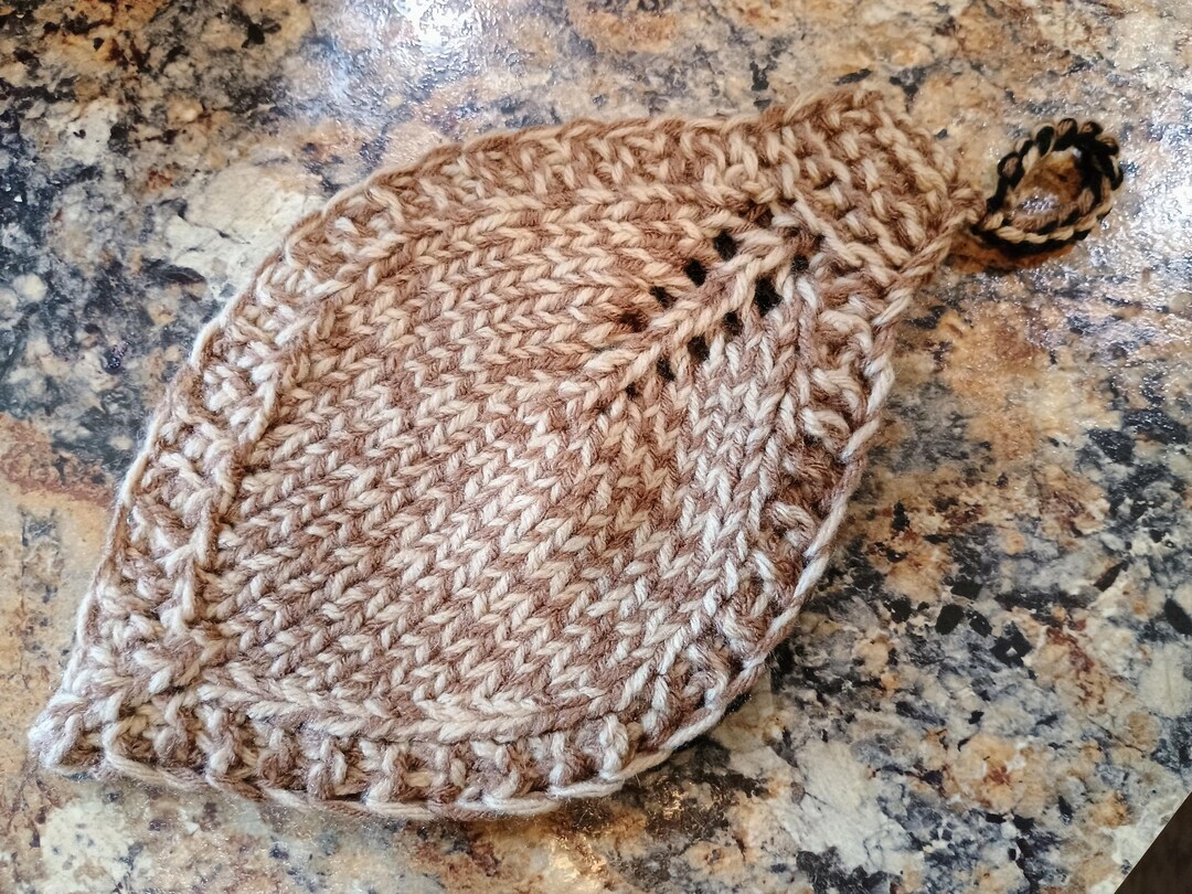 Hand Knitted Leaf Hot Plate / Pot Holder(double-sided) Different Color ...