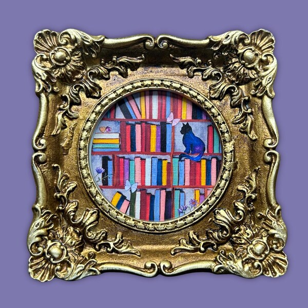 Whimsical Bookcase - Etsy