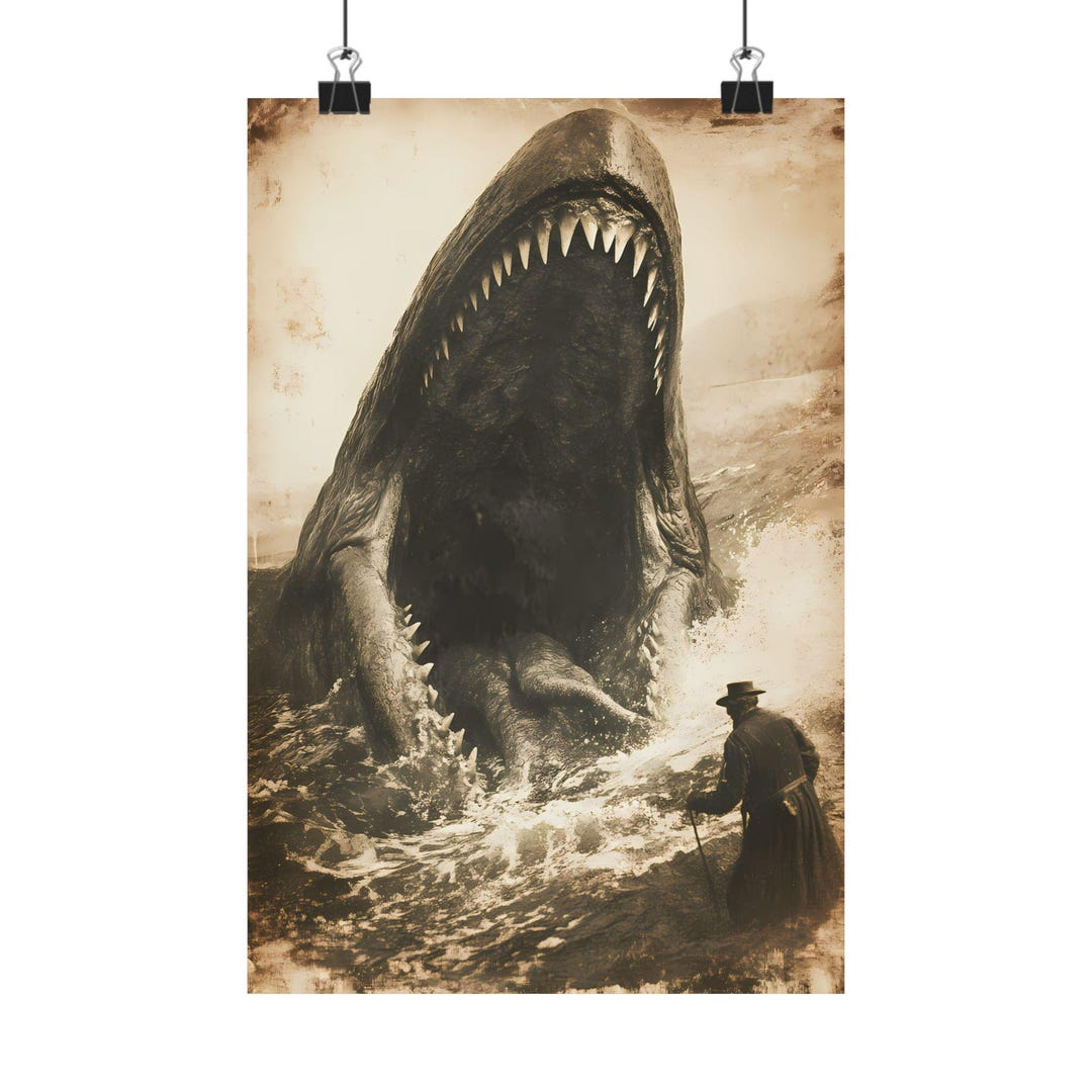 SCP 2521 - Aquatic Horror - Premium Matte Paper Poster, SCP Photo ...