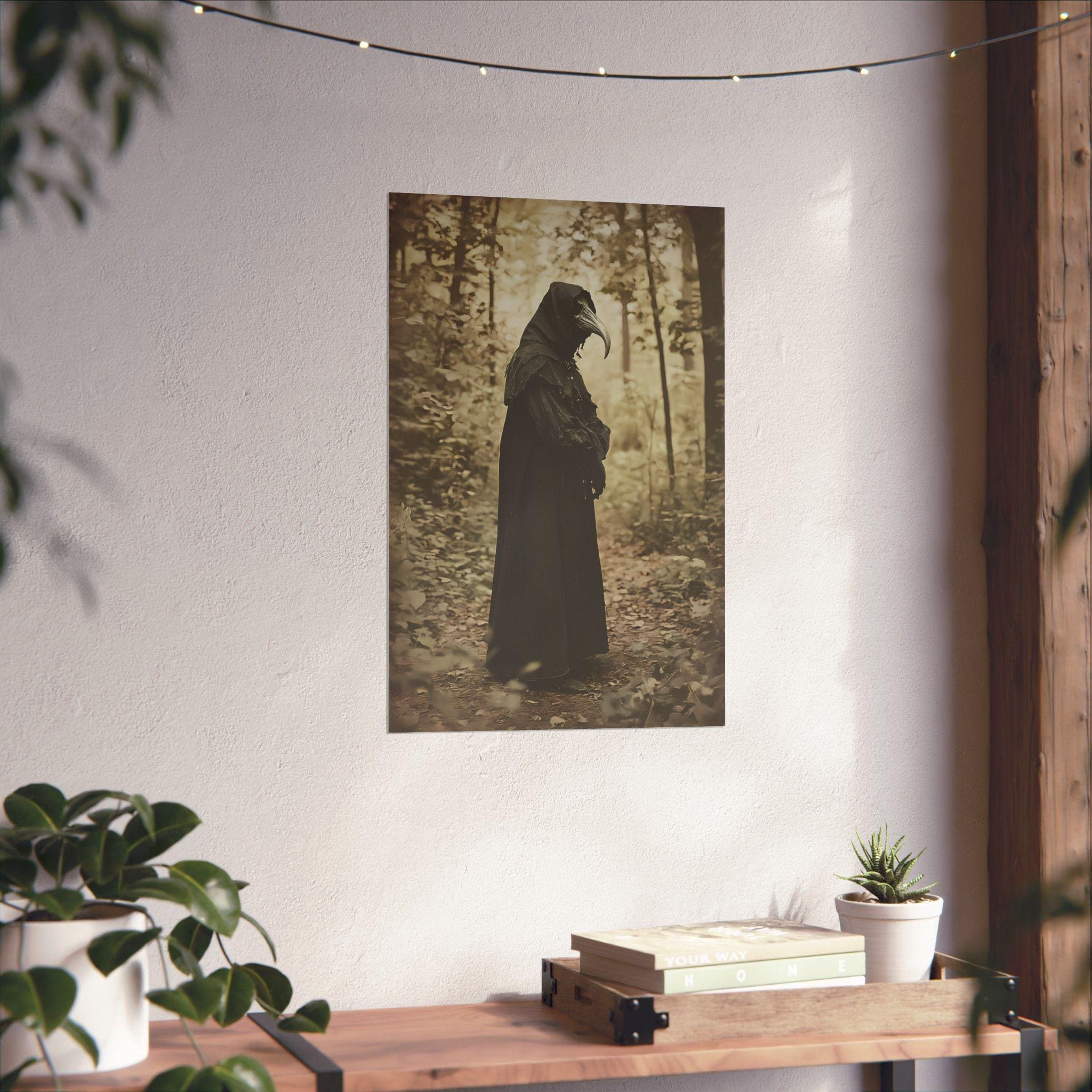 SCP 049 - the Plague Doctor - Premium Matte Paper Poster, SCP Photo ...