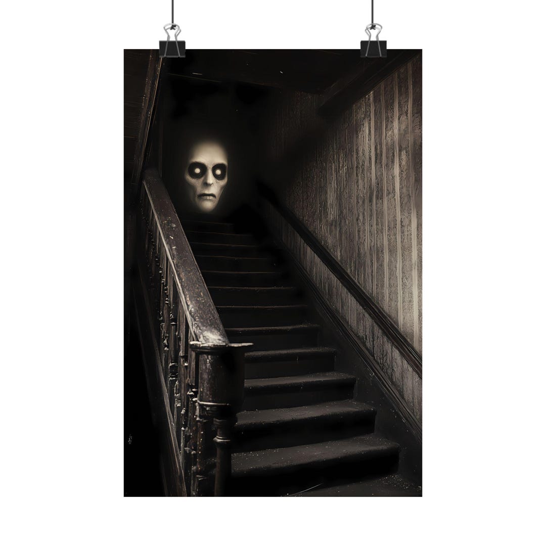 SCP 049 - the Infinite Staircase - Premium Matte Paper Poster, SCP ...