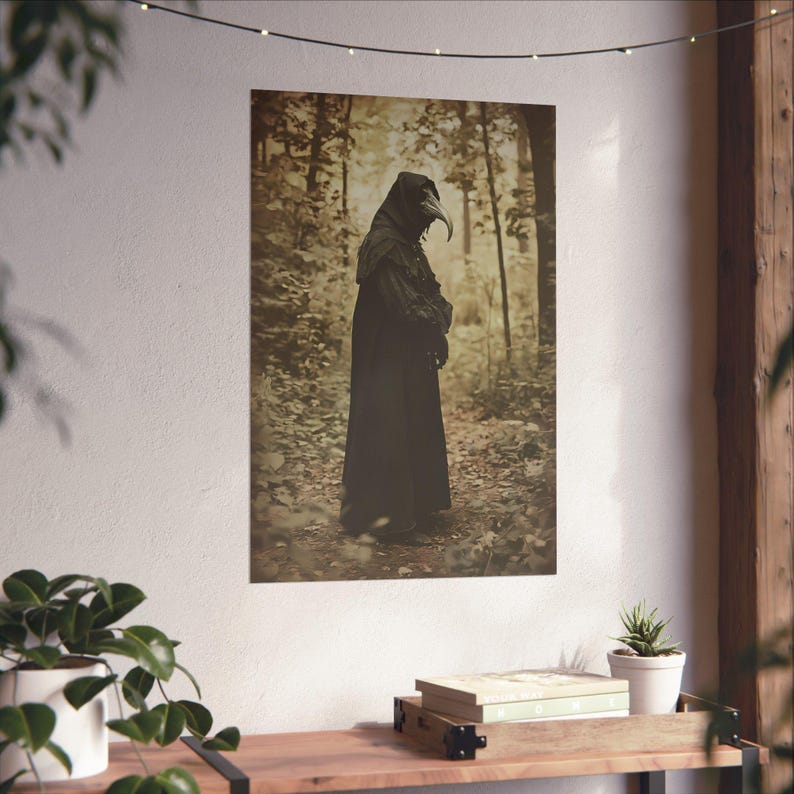SCP 049 - the Plague Doctor - Premium Matte Paper Poster, SCP Photo ...