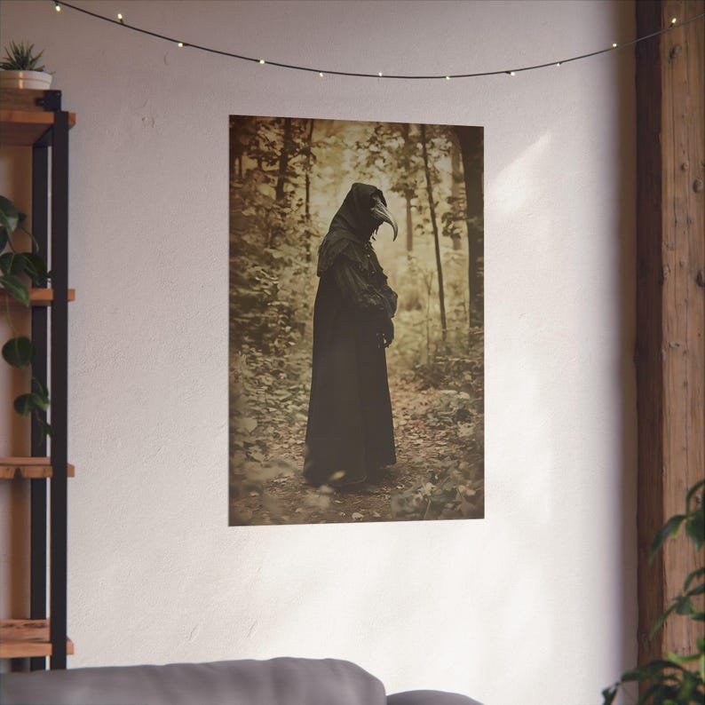 SCP 049 the Plague Doctor Premium Matte Paper Poster, SCP Photo ...