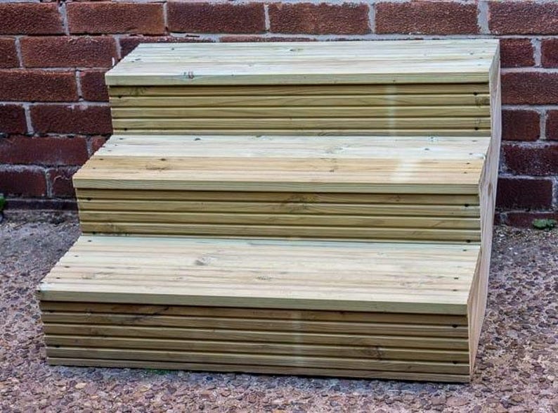 Stringer Steps Kit / Ready to Use / Fully Assembled Delivered / Bespoke ...