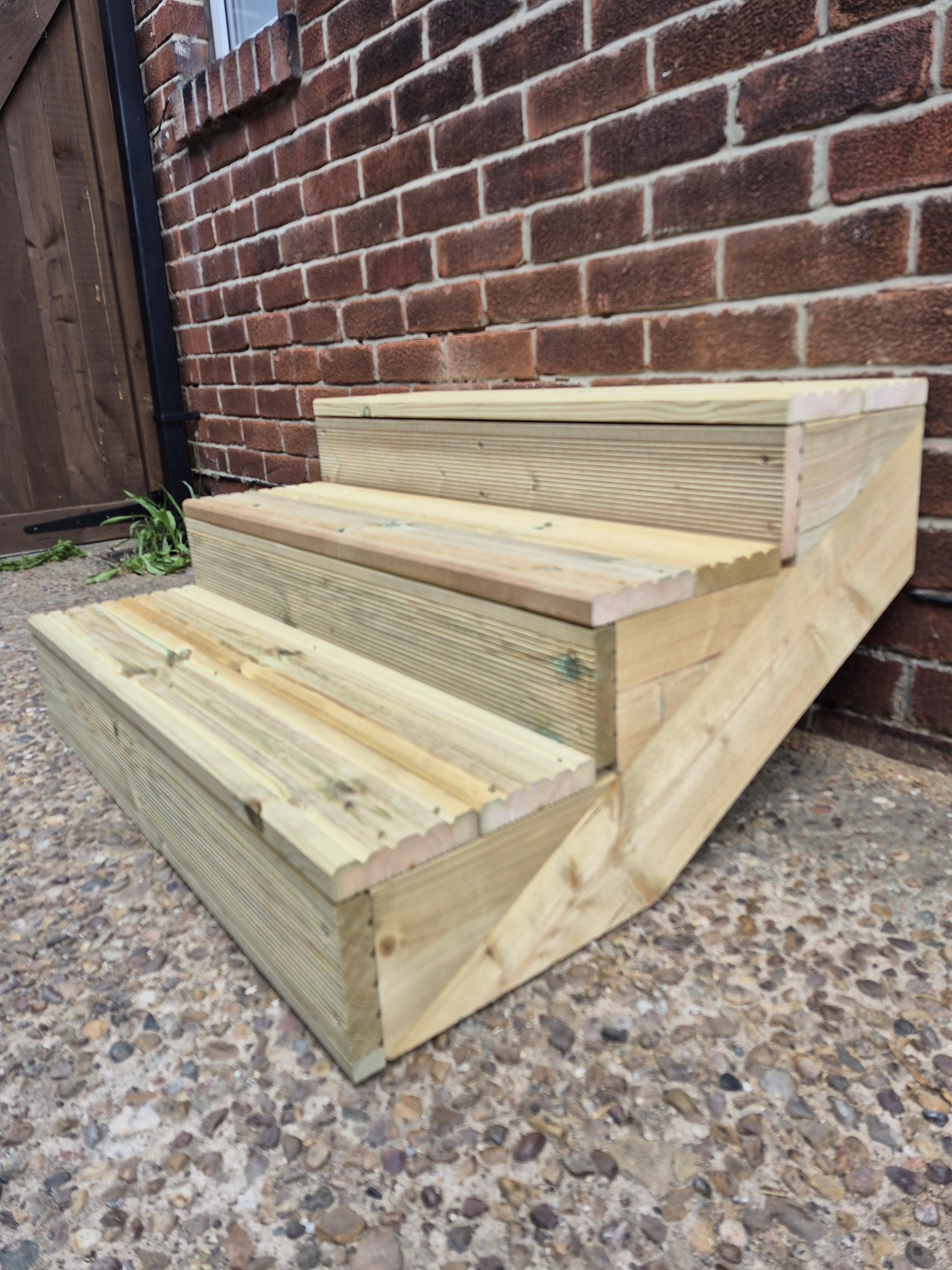 Stringer Steps Kit / Ready to Use / Fully Assembled Delivered / Bespoke ...