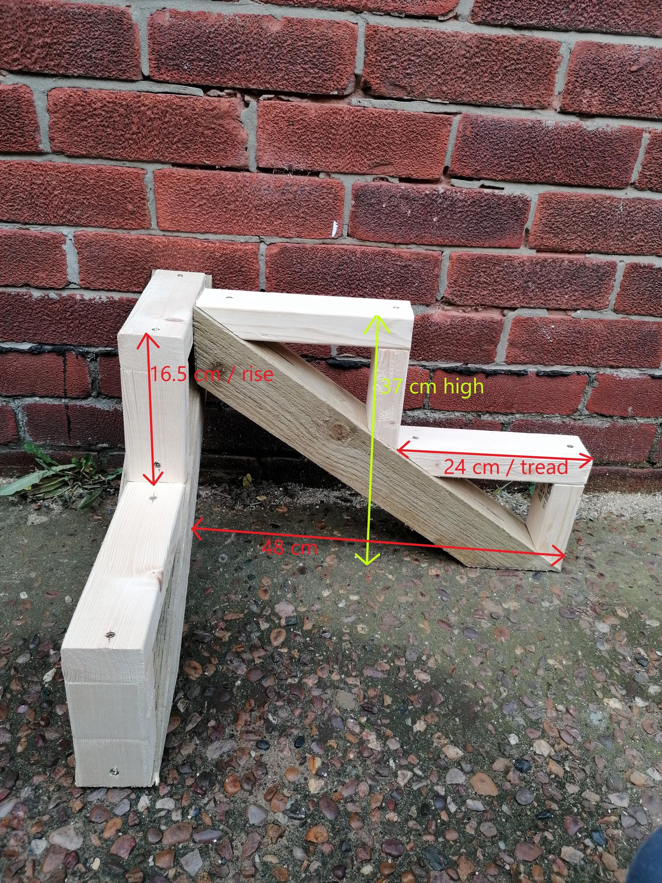 Stringer Steps Kit / Bespoke Size Available / Sturdy / Easy Fixing ...