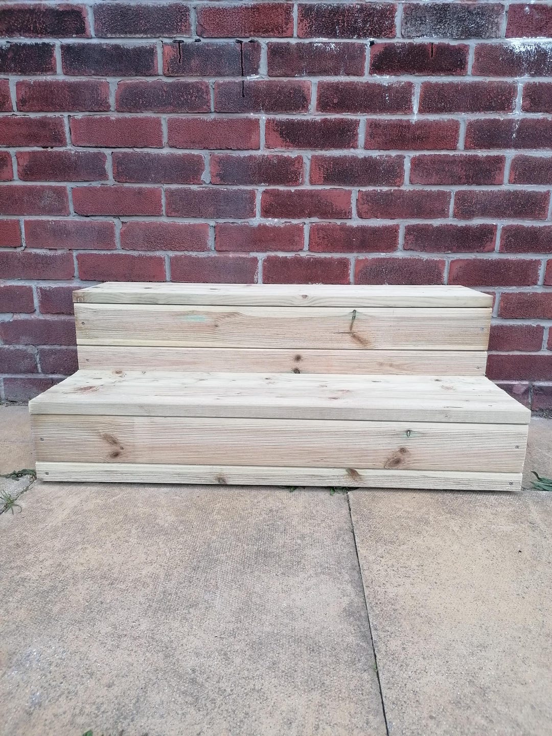 Wooden Steps for Home / Bespoke Size / Sturdy Steps / Garden Steps ...