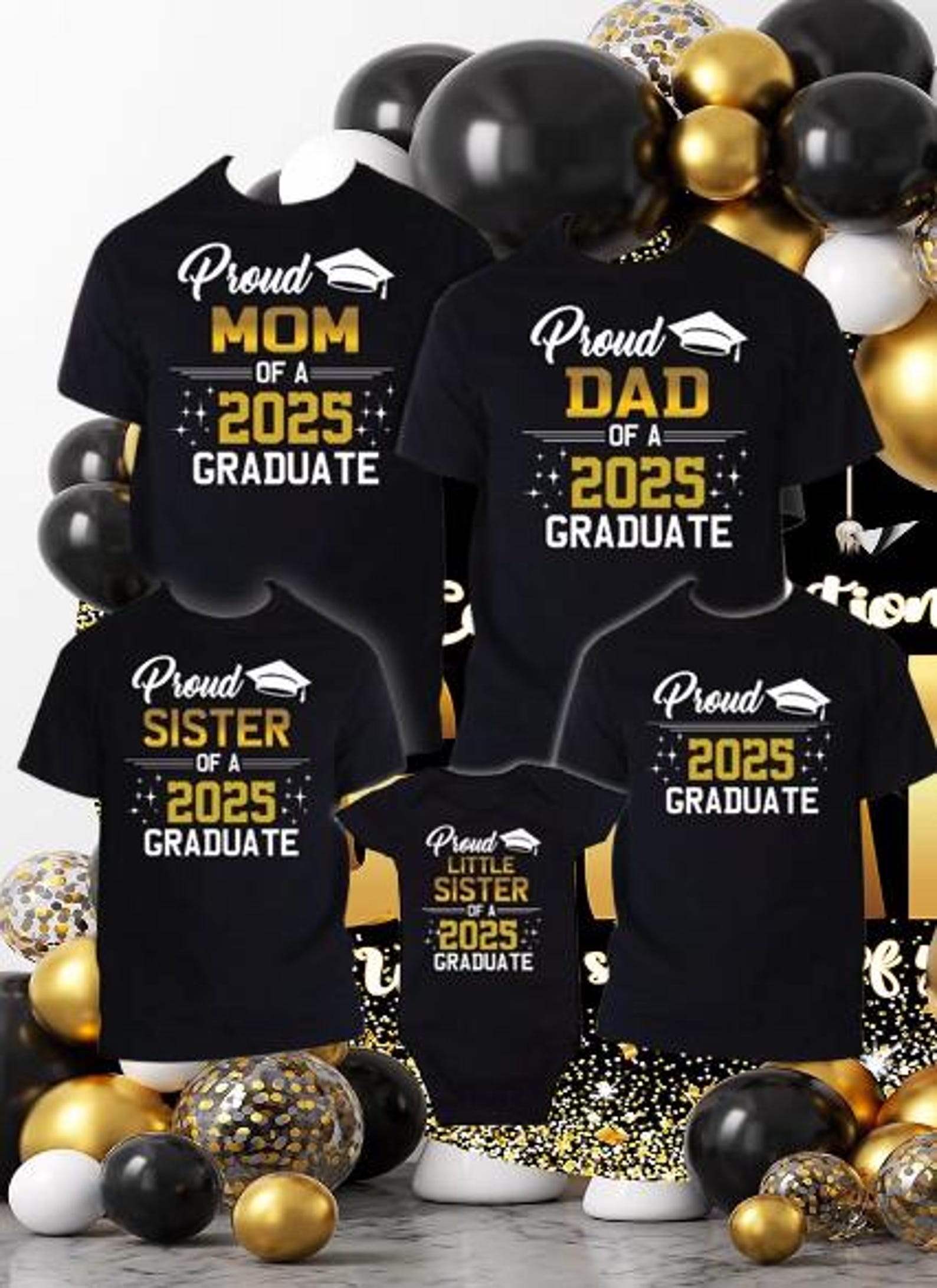 Class of 2026 Graduation Shirts Personalized Family Matching Grad ...