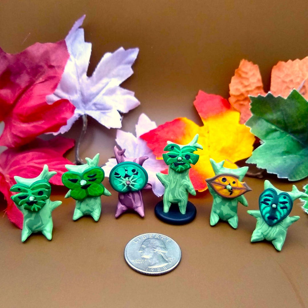 Korok Legend of Zelda BOTW/TOTK Polymer Clay Figurine (small Size) - Etsy