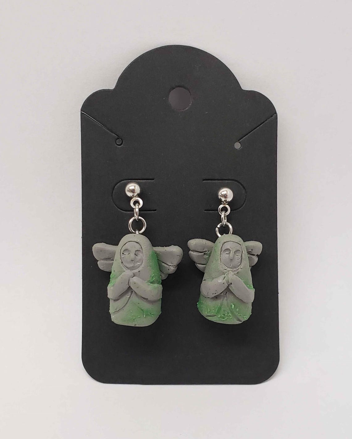 Zelda BOTW/TOTK Goddess Statue Earrings | Handmade Polymer Clay Jewelry ...