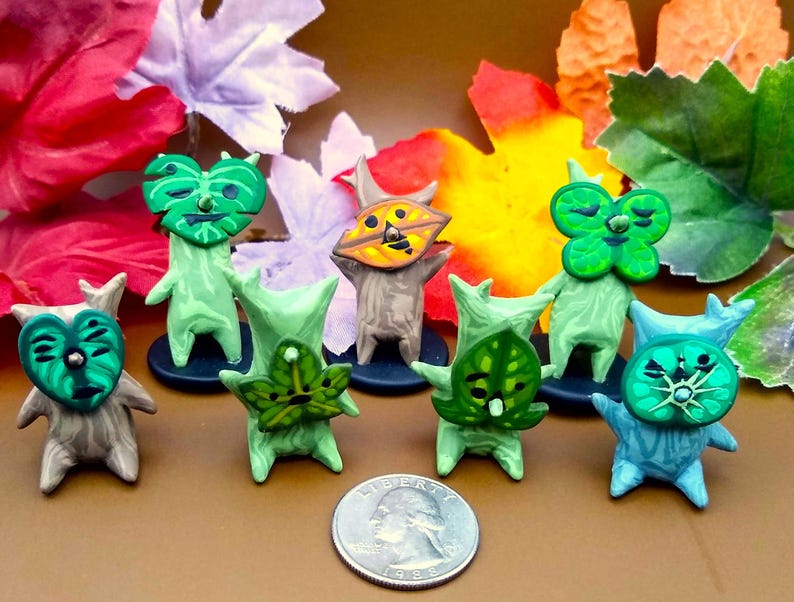 Korok Legend of Zelda BOTW/TOTK Polymer Clay Figurine (medium Size) - Etsy