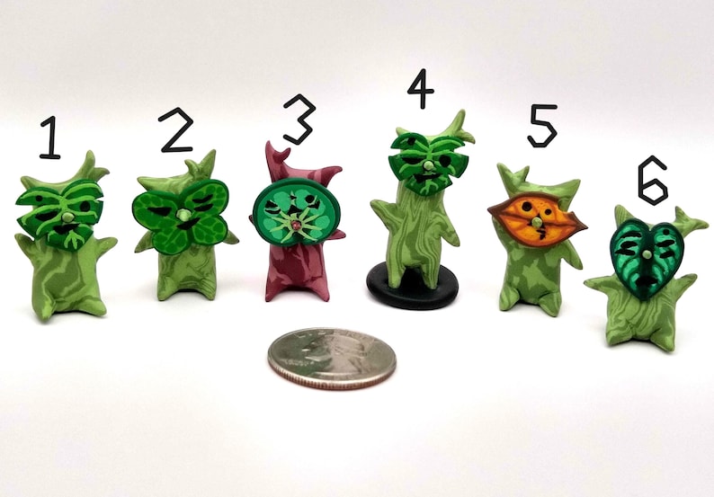Korok Legend of Zelda BOTW/TOTK Polymer Clay Figurine (small Size) - Etsy