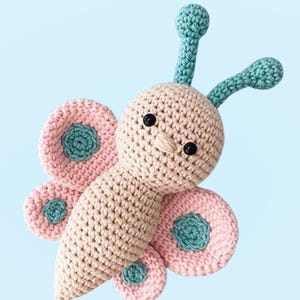Amigurumi Cute Butterfly Crochet Pattern PDF | Delightful DIY Toy for ...