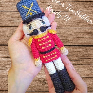 Amigurumi Tin Soldier Crochet Pattern PDF | Classic DIY Toy for Kids ...