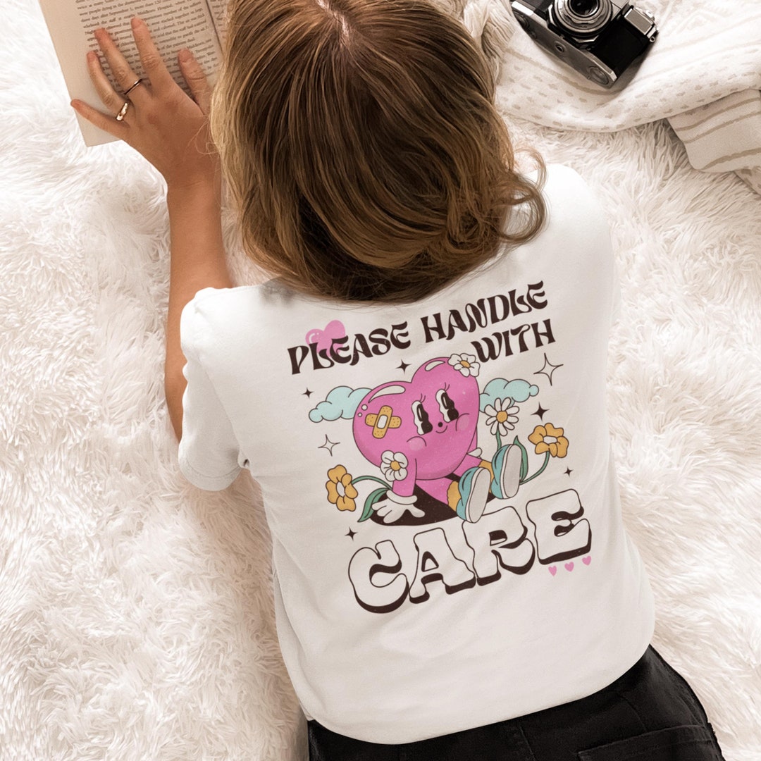 Please Handle With Care Cute Christmas Gift Unisex T Shirt - Etsy