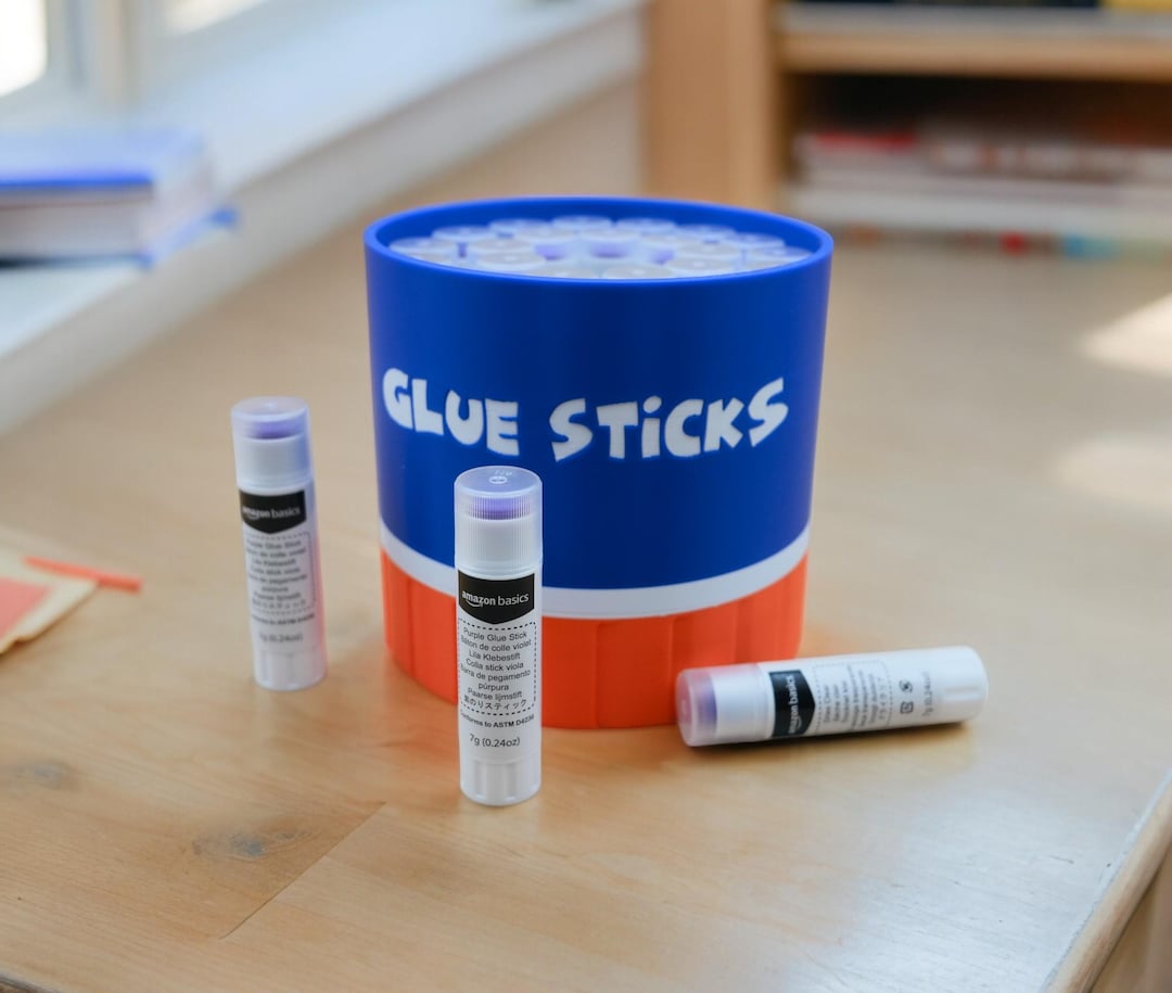 Classroom Management Tools Glue Stick Bucket Classroom Supplies Desk ...
