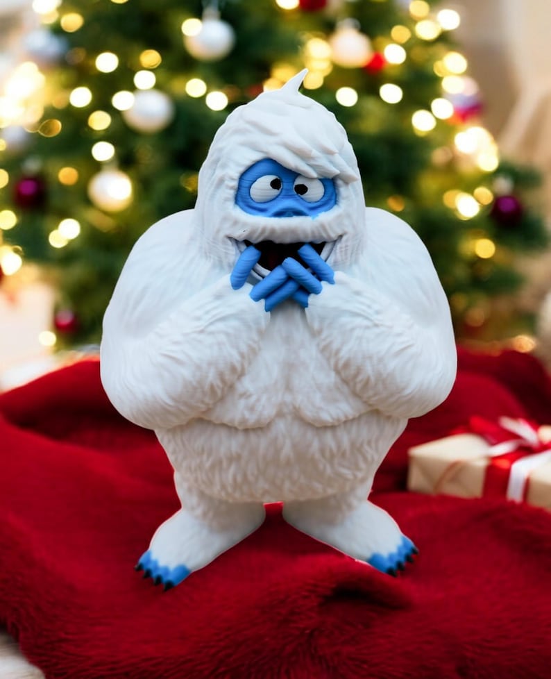 Christmas Decoration Bumble Figurine Rudolph Holiday Display 3D Printed ...