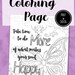 Adult Inspirational Coloring Page Printable 01-make Your Soul Happy - Etsy
