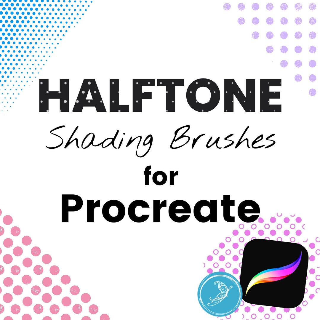 Procreate Brush Set - Halftones - Etsy