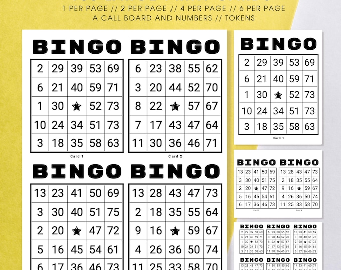 Rainy Day Activity Stay at Home Bingo Kids Activity Digital Download ...