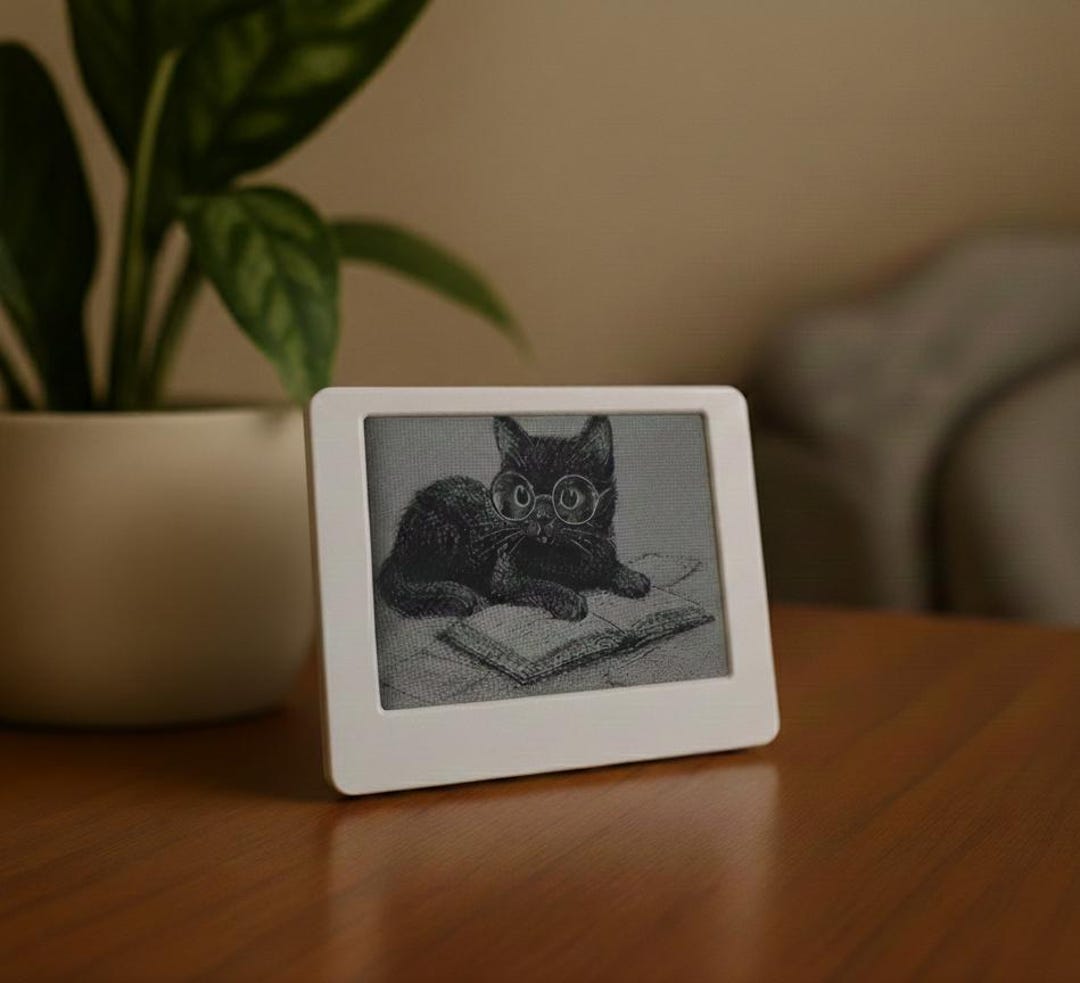 E Ink Photo Frame Polaroid 4.2” DIY E-paper Display STL Setup Guide ...