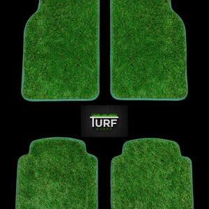 Car Floor Mats Real Turf Car Mats Universal Floor Artificial Grass Car ...