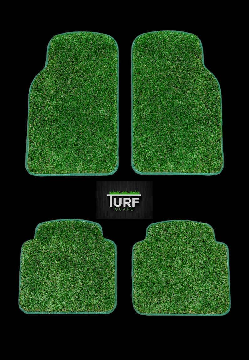 Car Floor Mats Real Turf Car Mats Universal Floor Artificial Grass Car ...