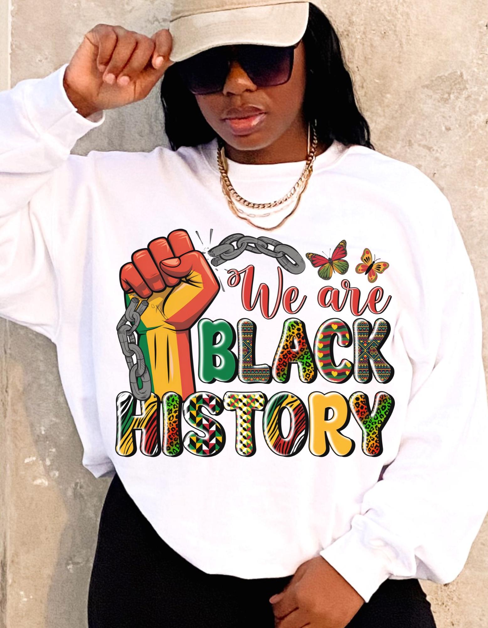 We Are Black History Png, Black History Month PNG, Sublimation Design ...
