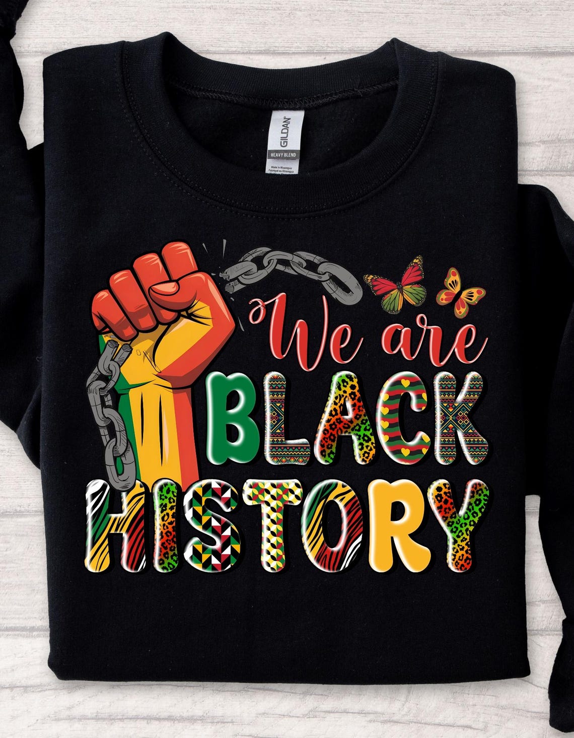We Are Black History Png, Black History Month PNG, Sublimation Design ...