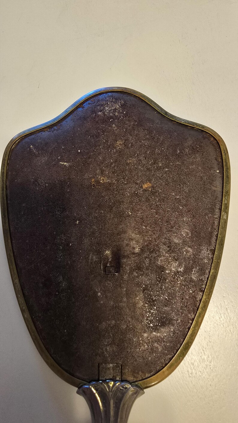 Antique Hand Held Mirror - Etsy