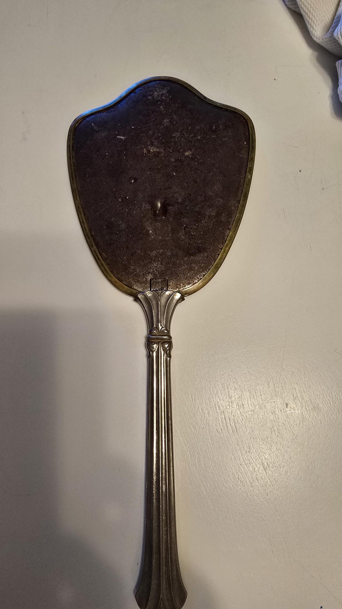 Antique Hand Held Mirror - Etsy
