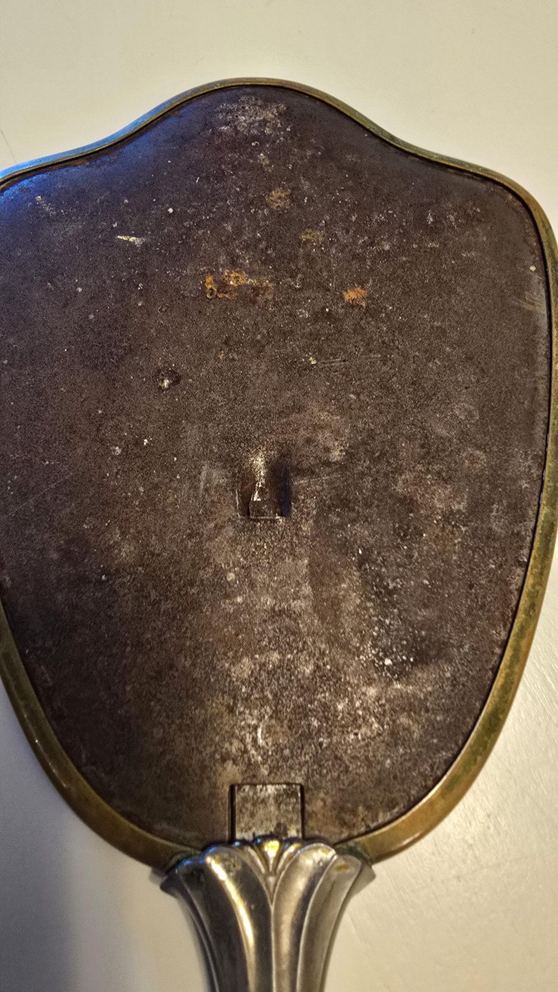 Antique Hand Held Mirror - Etsy