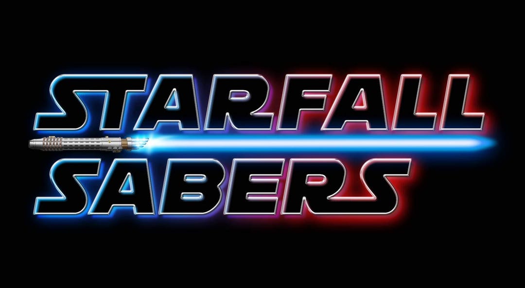STARFALL ANTHOLOGY BUNDLE- 4 Starfall Smoothswing Saber Fonts - Etsy