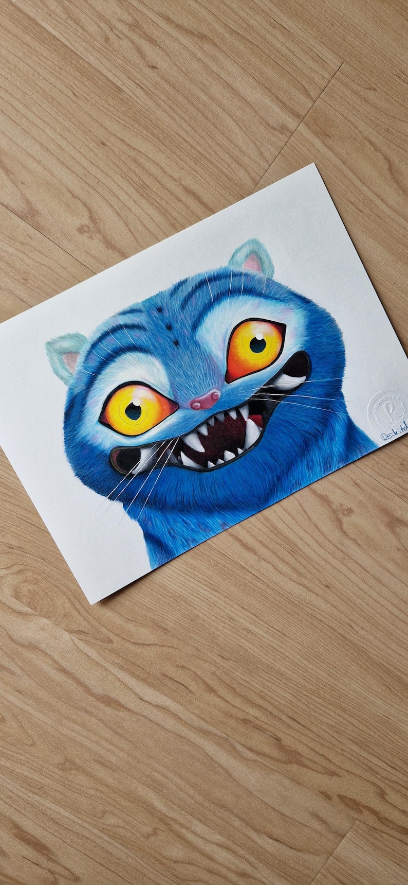 Demon Cat/ Huntrix/ Saja Boys/ Kpop Demon Hunters/ Art Print/ Print ...