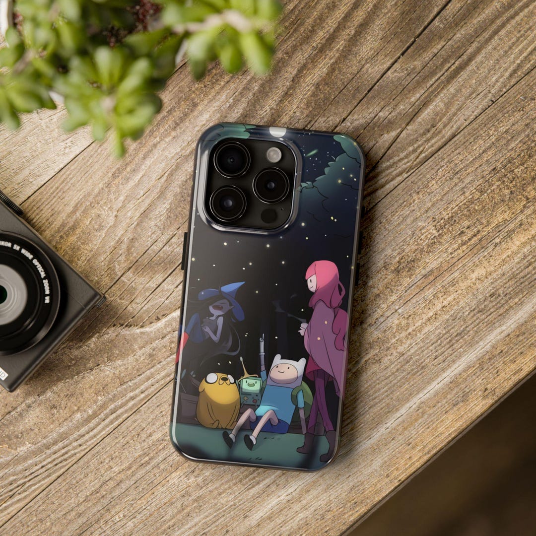 Adventure Time Tough Phone Case, Cartoon Phone Cover, Geeky Gift, Fun ...