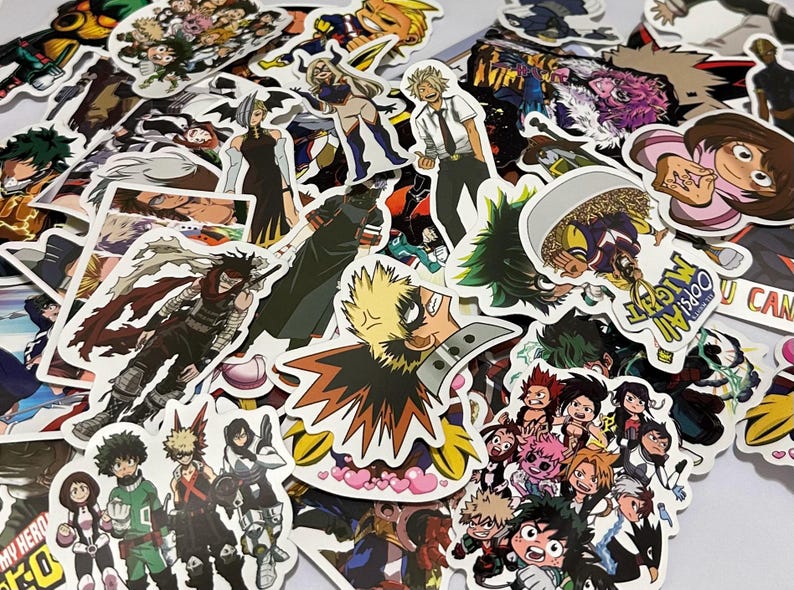 20 Random My Hero Academia ( MHA ) Stickers - Etsy