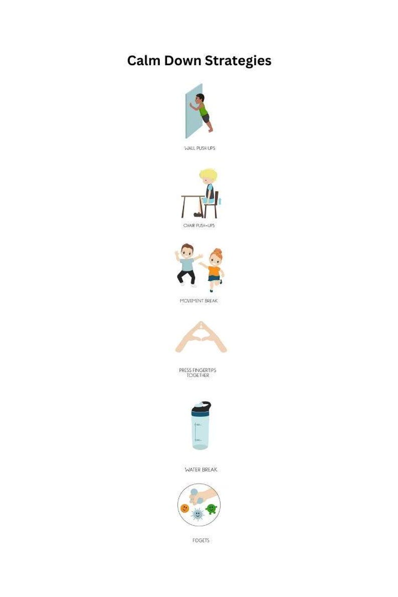 Calm Down Desk Strip - Etsy