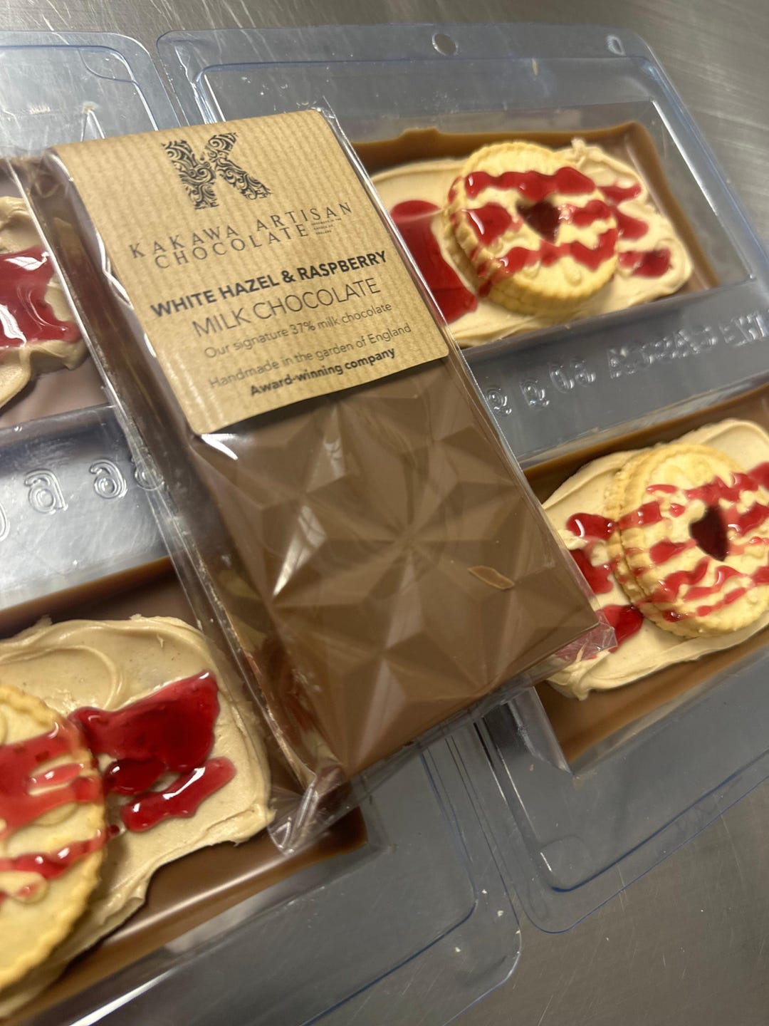 White Hazel & Raspberry Filled Slab - Etsy